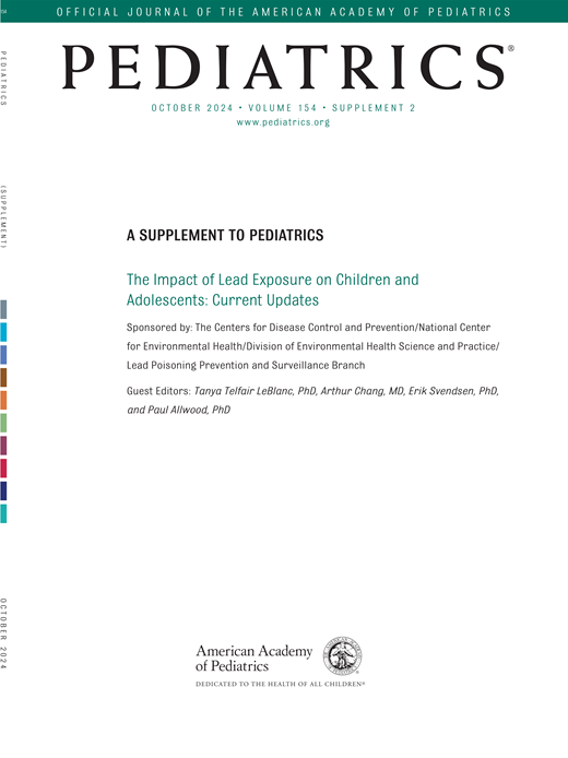 Perspectives on Childhood Lead Exposure Prevention: Looking Back and Looking Ahead | Pediatrics ...